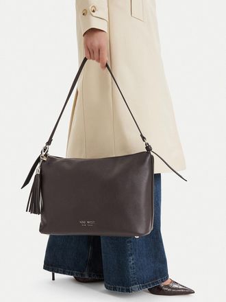 Nine West Handtasche Nine West CEO-PRINCE STAR-LDA9530 Braun