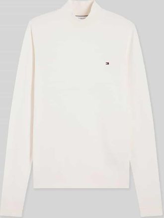 Tommy Hilfiger Slim Fit Langarmshirt mit Mock Neck