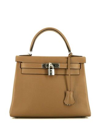 Herm&egrave;s sac &agrave; main Kelly 28 - Marron