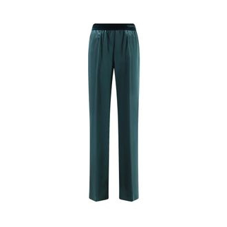 Tom Ford Femme, V&ecirc;tements de nuit et de d&eacute;tente, Vert, Taille: 38 FR Pantalon de pyjama en soie
