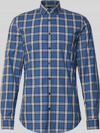 Jake*s Slim Fit Business Hemd aus Baumwolle