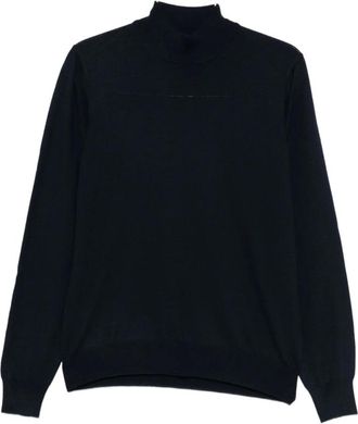 Tagliatore Homme, Pulls, Bleu, Taille: 2XL Pull &agrave; Col Roul&eacute;