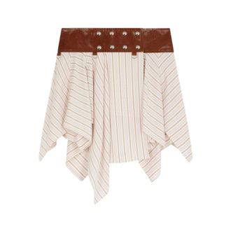 Iro Iro, Femme, Jupes, Beige, Taille: 36 FR Utenia Striped Dress