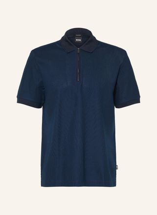 HUGO BOSS Piqu&eacute;-Poloshirt Pei blau