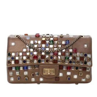 Chanel Pre-owned Reissue Flap - Femme - Pre-owned - Brun - Taille: ONE Size