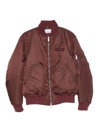 Off-white Kurzer Mantel - Dunkelblau