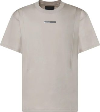 Heliot Emil Heliot Emil, Homme, Tops, Gris, Taille: XL T-shirt ras du cou