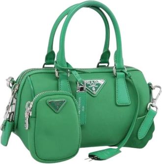 Prada Sac bandouli&egrave;re mini vintage Prada doccasion - Femme - Pre-owned - Vert - Taille: ONE Size