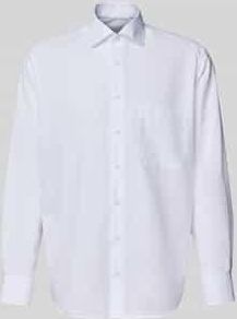 Eterna Comfort Fit Businesshemd aus Popeline