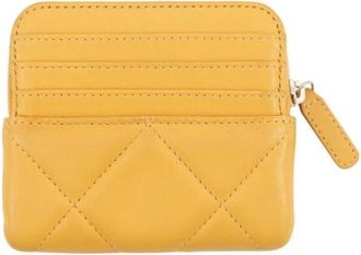 Chanel Porte-monnaie vintage doccasion - Femme - Pre-owned - Jaune - Taille: ONE Size