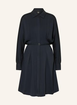 HUGO BOSS Hemdblusenkleid Dolala blau