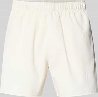 HUGO BOSS Regular Fit Badeshorts mit Label-Pr&auml;gung Modell TONAL