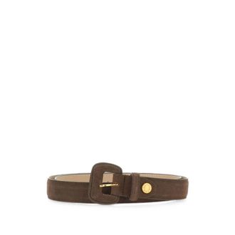 Gianni Chiarini Wildleder G&uuml;rtel 3 cm - - Accessories - Damen - Braun - 85 CM