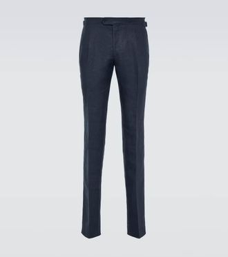 Thom Sweeney Anzughose aus Leinen