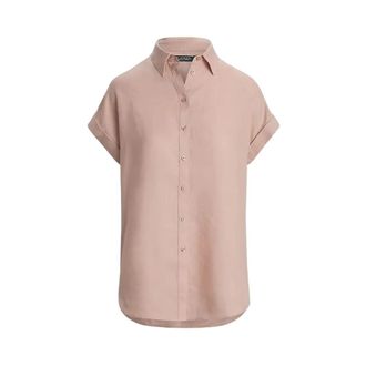 Ralph Lauren Broono Kurzarmhemd - - Blouses & Shirts - Damen - Rosa - S