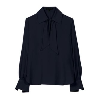 Luisa Cerano Bluse - - Blouses & Shirts - Damen - Blau - M