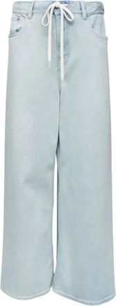 Maison Margiela Femme, Jeans, Bleu, Taille: W28 Pantalon en denim &agrave; 5 poches