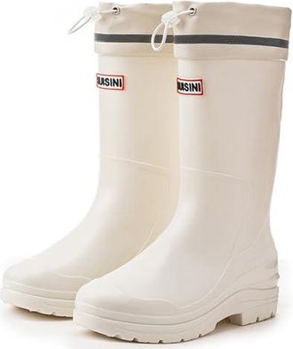 Pangolin Bottes de Pluie Femme Imperm&eacute;ables Hautes, Bottes Chaudes dHiver avec Doublure Coton Amovible, Cordon de Serrage, Bande R&eacute;fl&eacute;chissante, Semelle Antid&eacute;