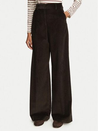Max Mara Stoffhose Tania 2625136012 Braun Regular Fit
