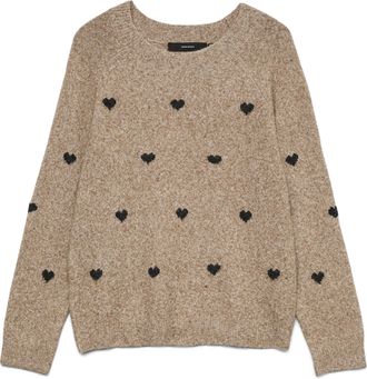 Vero Moda Vmdoffy Intarsia Ls O-NCK Pullov Ga Noos