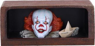 Nemesis Now IT Pennywise Drain Leuchtfigur, 20 cm, Kunstharz, offizielles Produkt von IT The Clown, Pennywise Clown Light, IT-Filmraumdekoration, gegossen aus fei