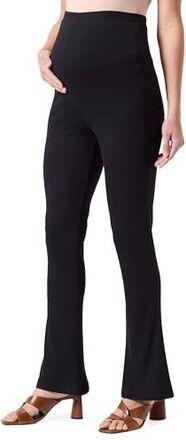 Mama Licious Vmmlavender Hw Flared Noos Legging pour Femme, Noir, M