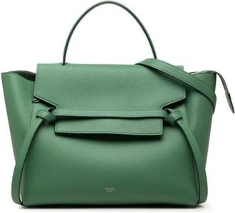 Celine Sac &agrave; main Pre-owned - Femme - Pre-owned - Vert - Taille: ONE Size