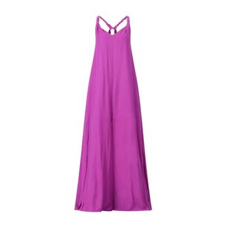 Patrizia Pepe Femme, Robes, Violet, Taille: 36 FR &Eacute;l&eacute;gante Maxi Robe avec Fente