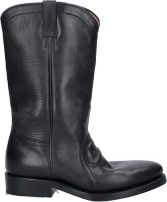Jil Sander Leder Stiefeletten