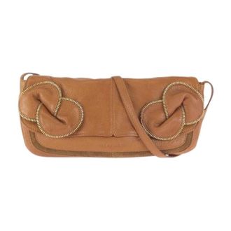 Chlo&eacute; Pre-owned Leder Schultertasche - - Pre-owned - Damen - Braun - ONE SIZE