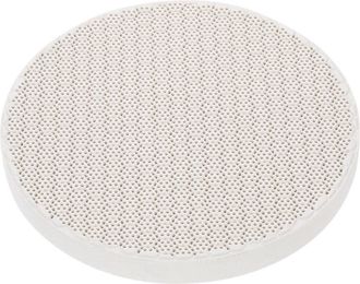 FOMIYES Mehrzweck Waben Lötplatte aus Keramik Kleine Runde Feuerfeste Schmuck Schweißplatte für Gold Silber und Kupfer Hitzebeständig mit Isolierender Wabenst