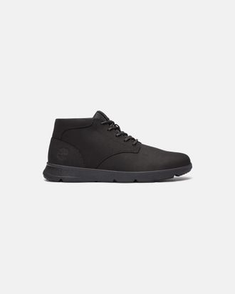 Timberland Halbhoher Parker Street Sneaker f&uuml;r Herren in Schwarz, Herren, Schwarz, Gr&ouml;&szlig;e