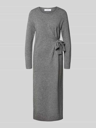 Comma Kleid aus Woll-Mix in Strick-Optik