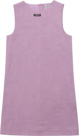 Patrizia Pepe Femme, Robes, Violet, Taille: 40 FR Robe Sans Manches &agrave; Encolure Ras Du Cou