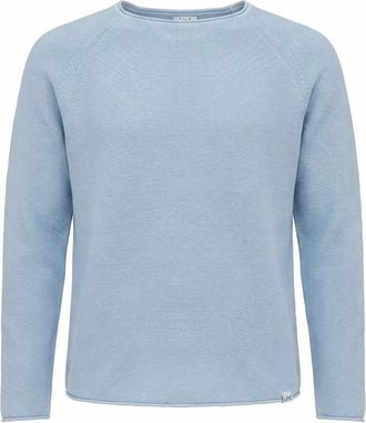 Lind Naja Strickpullover - - Knitwear - Damen - Blau - 2XL