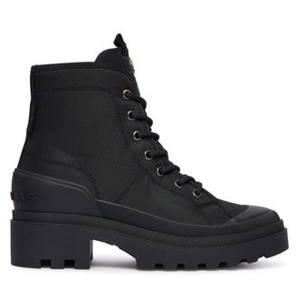 Pepe Jeans London Schn&uuml;rstiefeletten Pepe Jeans Hale City W PLS500007 Schwarz