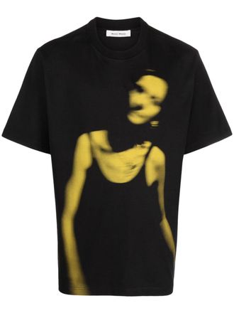 Wood Wood t-shirt Haider Dancing - Noir