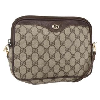 Gucci Sac bandouli&egrave;re en plastique Pre-owned - Femme - Pre-owned - Beige - Taille: ONE Size