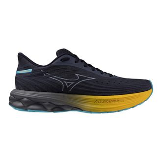 Mizuno Wave Skyrise 6, Laufschuhe f&uuml;r Herren, Odyssey Gray Icelandic Blue Citrus, 46.5 EU