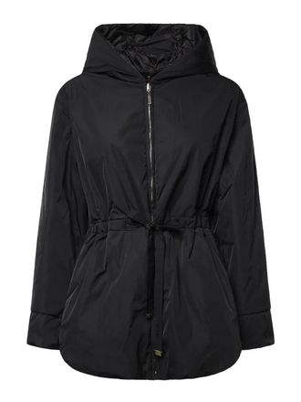 Max Mara Knielanger Mantel - Schwarz
