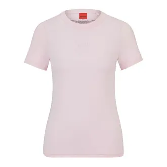 HUGO BOSS Damen Classic Tee_3 T Shirt, Light/Pastel Pink689, XXL EU