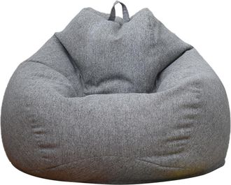 Generic Sitzsack f&uuml;r Erwachsene, Bezug zur Aufbewahrung, Bean Bag ohne F&uuml;llung, waschbarer Bean-Bezug, Aufbewahrungssessel, ohne F&uuml;llung