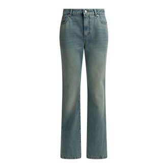 Alexander McQueen Straight Leg Jeans - - Jeans - Damen - Blau - W26