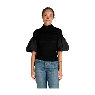 Meimeij Strickpullover - - Knitwear - Damen - Schwarzk - XS