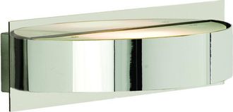 Searchlight Searchlight - Applique 1L chrome/Verre demi-lune