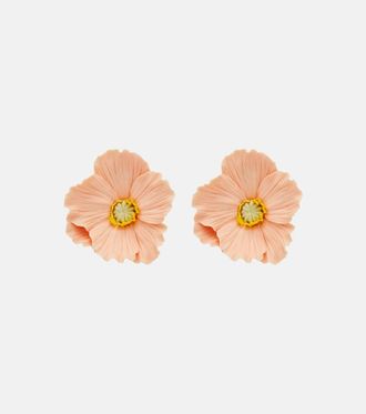 Jennifer Behr Boucles doreilles Demetria &agrave; fleurs