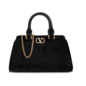 Valentino Garavani Femme, Sacs, Noir, Taille: ONE Size Sac &agrave; logo orn&eacute; de cristaux scintillants
