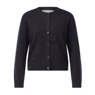 Samsøe & Samsøe Femme, Pulls, Bleu, Taille: 36 FR Cardigan en cachemire