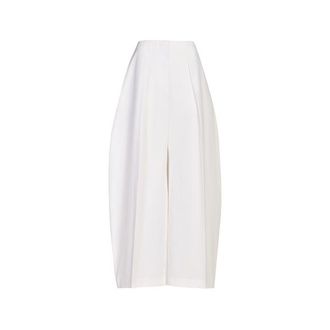 Jacquemus Pantalon Ovalo en coton m&eacute;lang&eacute;
