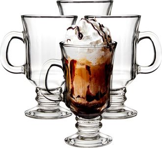 Premier Housewares 1405262 Irish Coffee Glasses-4er Set, Glas